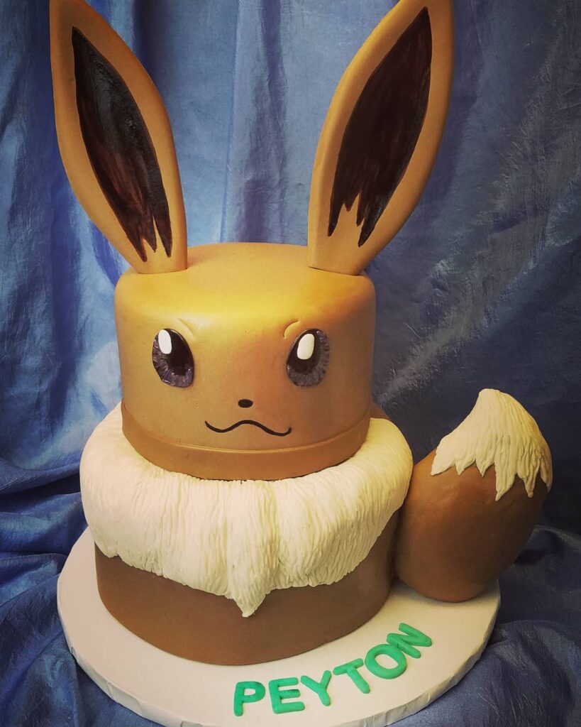 Eevee cake | Top Rated Cupcakes In Woodbridge VA | Cravings Cupcakery
